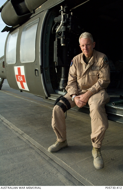 Informal portrait of Colonel Jeffrey (Jeff) Robert Brock, 16th Aviation ...