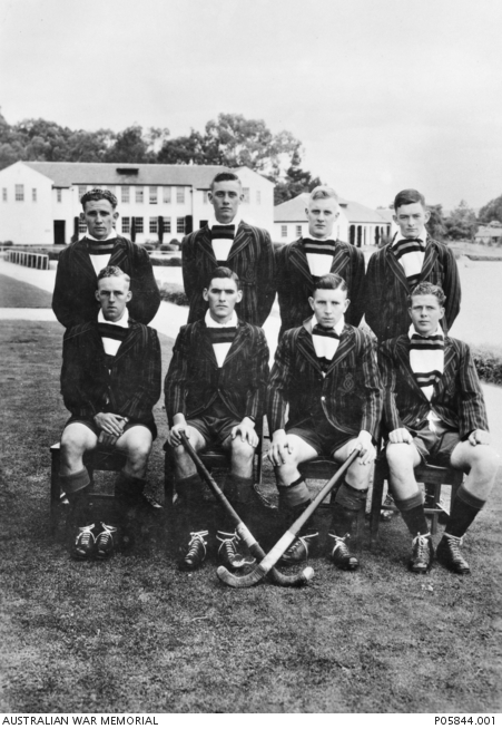 Photograph of Major Edward Gooch in Duntroon hockey team | Australian ...