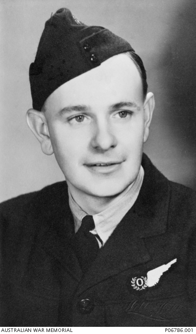 Studio portrait of 406412 Sergeant (Sgt) Jack Marawa Shiner, RAAF, of ...