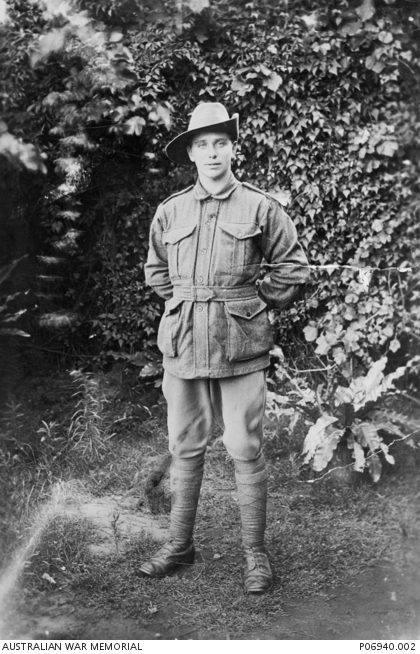 Portrait of 4587 Pte Robert Patmore, 4th Battalion, of Woonona, NSW ...
