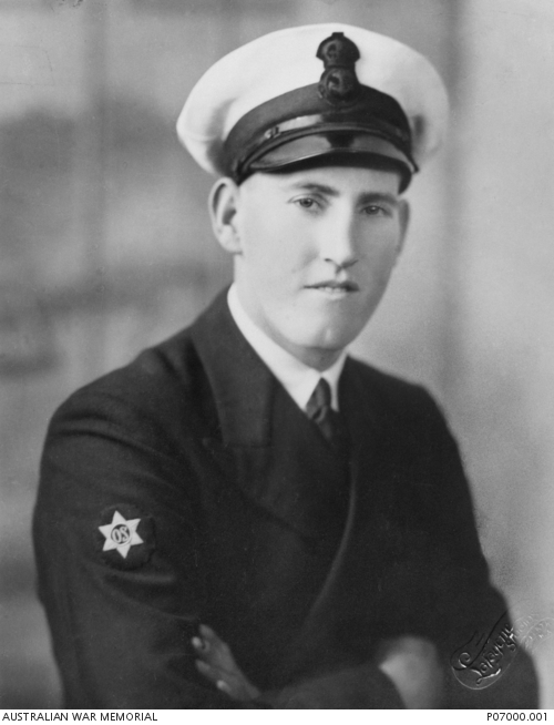 Studio portrait of Steward Matt Ilich, RAN. Steward Ilich, who was born ...