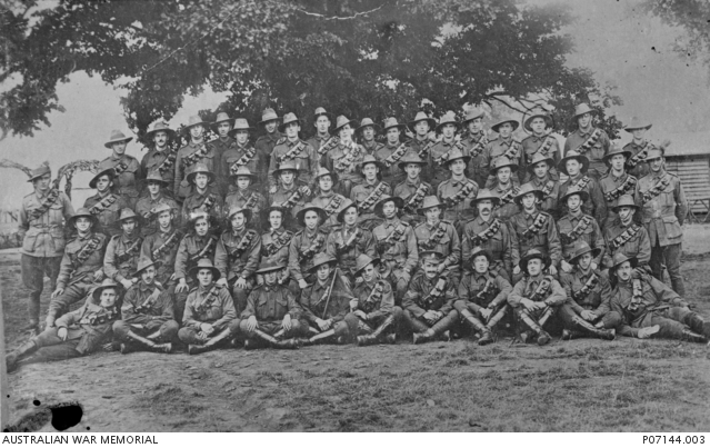 Pre embarkation portrait of the 3rd Divisional Signal Company ...