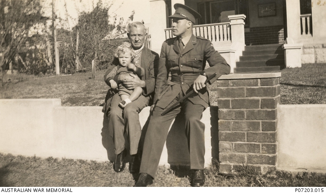 Informal outdoor portrait of WX3383 Lieutenant John (Jack) Robert ...
