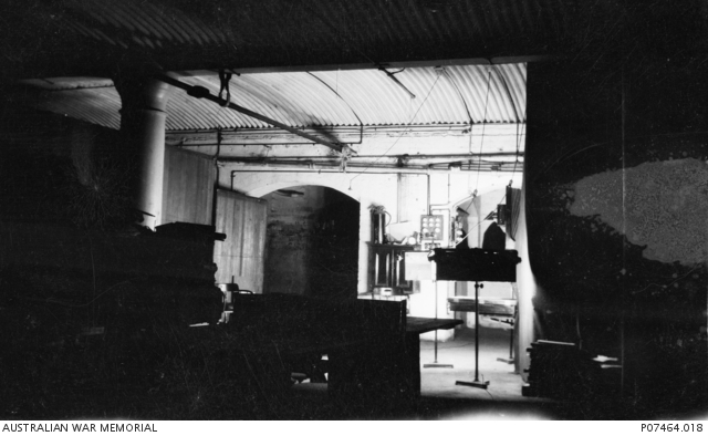 Australian War Memorial collections area at the Exhibition Buildings in ...