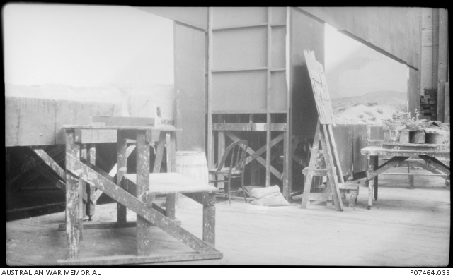 Australian War Memorial collections area at the Exhibition Buildings in ...