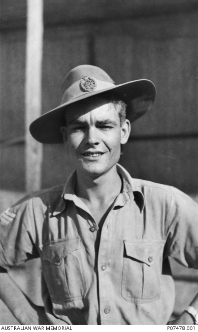 Portrait of 407142 Sergeant (Sgt) Robert Keith Swann, RAAF attached to ...