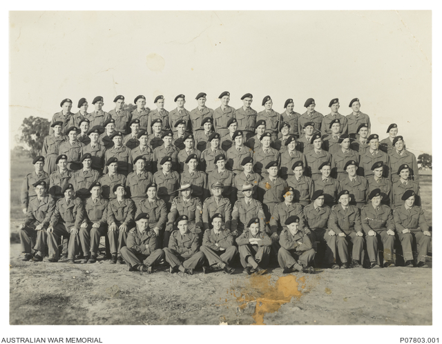 Group portrait of 14 National Service Training Battalion (NSTB ...