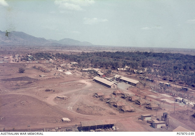 Aerial view of 1ATF, Nui Dat. | Australian War Memorial