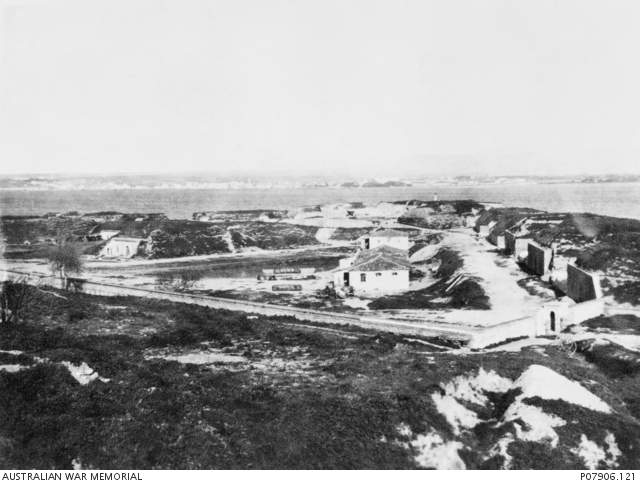 The Forts of Kilid Bahr. On the other side of the Dardanelle strait are ...