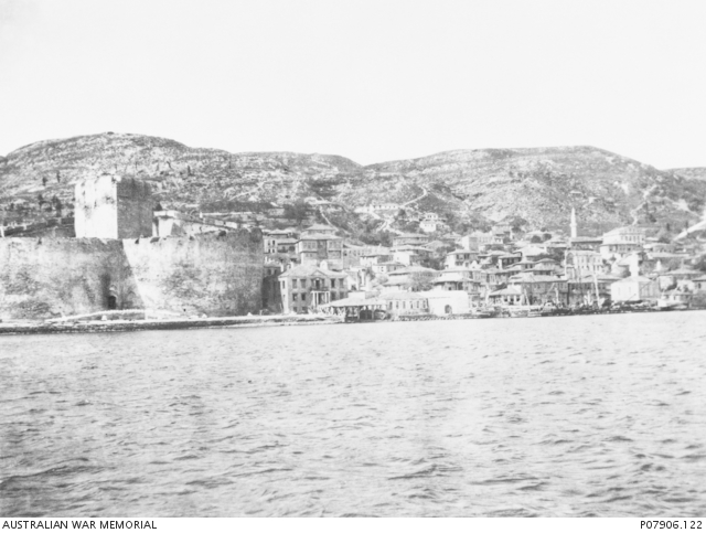 A view of the Forts at Kilid Bahr seen from the Dardanelle strait. One ...
