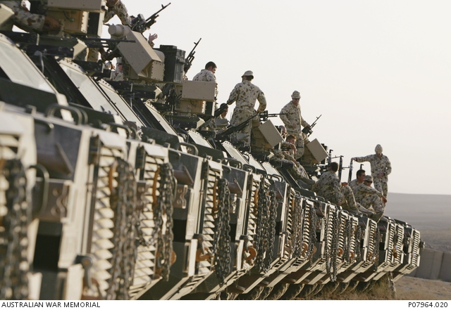 Members of Reconstruction Task 4 (RTF-4), including 3rd Battalion ...