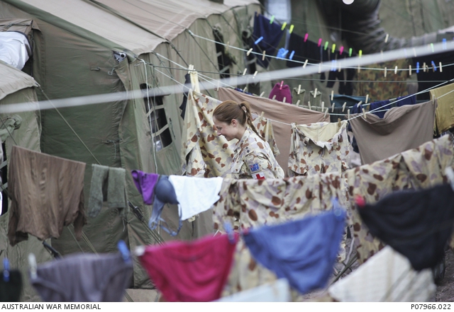 Camp Bradman, base of an Australian Defence Force medical team deployed to Pakistan to provide ...