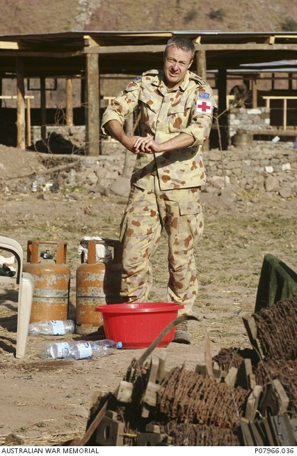 Camp Bradman, base of an Australian Defence Force medical team deployed to Pakistan to provide ...