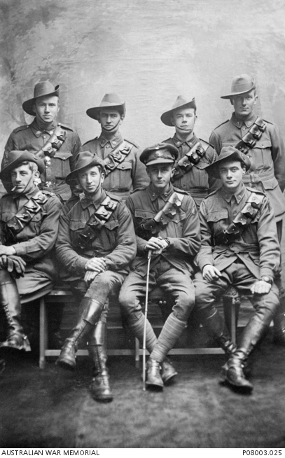 Group portrait of Signallers of the 5th Field Artillery Brigade (FAB ...
