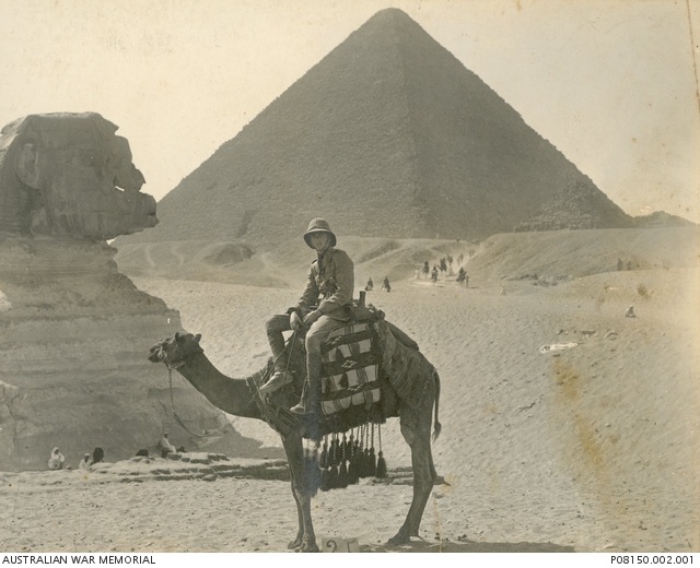 Outdoor portrait of 2nd Lieutenant (2nd Lt) Roy Cecil Phillipps, 28th ...