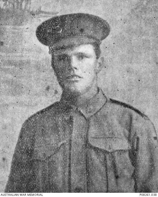 Studio portrait of 659 Private (Pte) Robert James Dickie, of Watchem ...