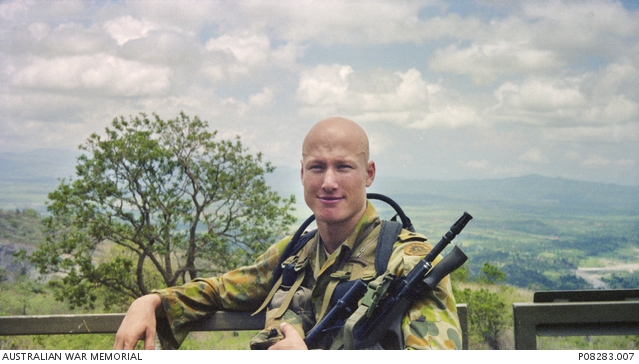 Informal portrait of Lieutenant Paul A Scanlan, 3rd Battalion, The ...
