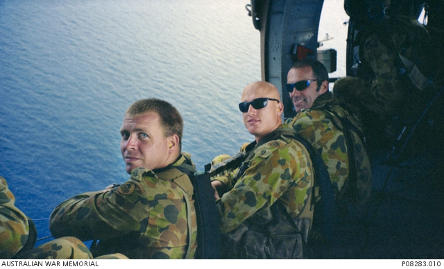Soldiers of the 3rd Battalion, The Royal Australian Regiment (3RAR) on ...