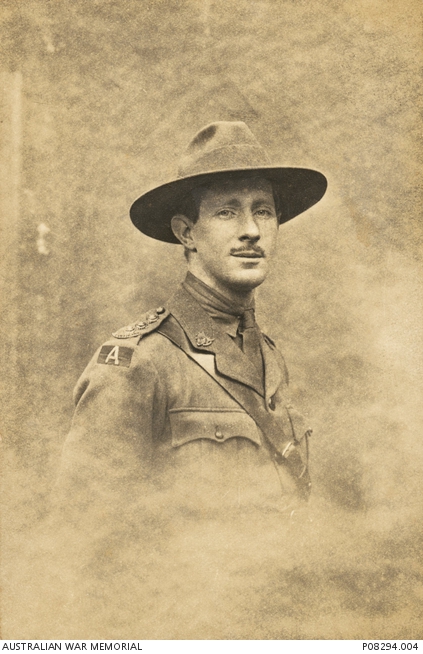 Studio portrait of Captain (Capt) Albert McDermid, 3rd Battalion ...