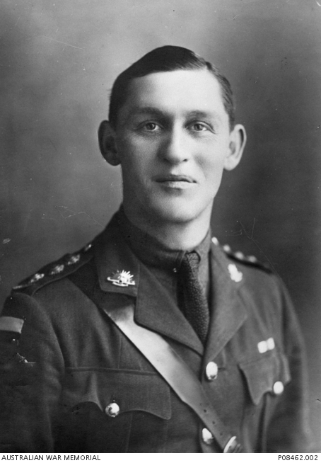 Studio portrait of Captain (Capt) Donald McCall Graham MC, 8th ...