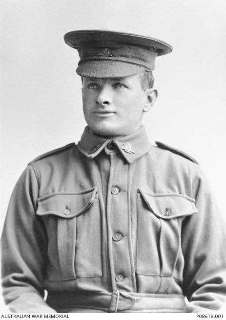 Studio portrait of 3773 Private (later Lance Corporal) Albert Alexander ...