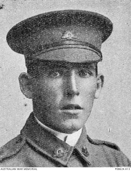 Studio portrait of 1346 Private (later Sergeant) Alfred Arthur Wood DCM ...