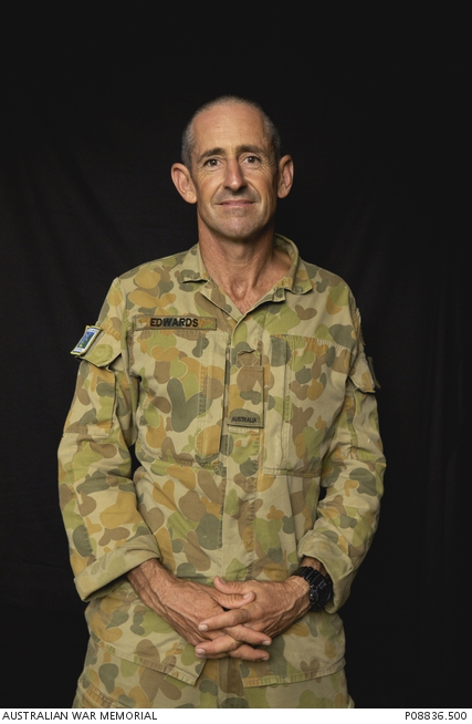 Portrait of Private Lawrie Edwards, Section 21 Charlie. | Australian ...