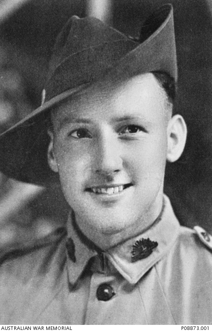 Studio portrait of NX33051 Private (Pte) William Frederick Death, 2/30 ...