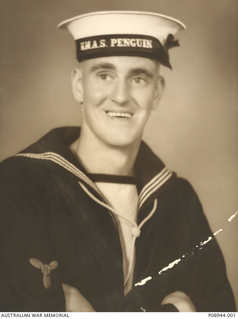 Portrait of Stoker Donald Walter Chilcott, HMAS Penguin, Royal ...