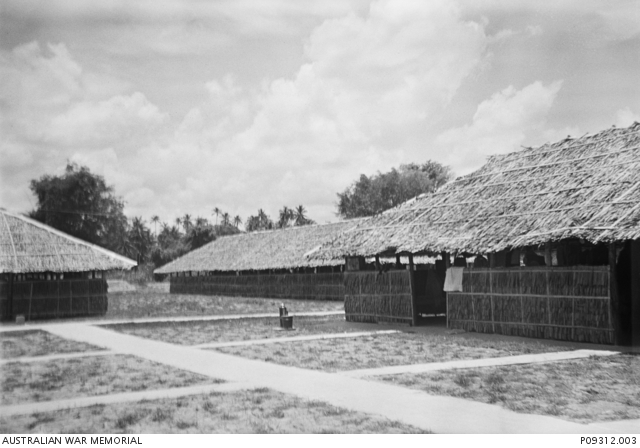Attap huts of No. 2 Airfield Construction Squadron, RAAF. From 1956 to ...