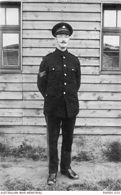 Outdoor portrait of an unidentified Australian prisoner of war (POW ...