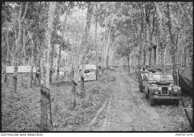 The 6th Battalion, The Royal Australian Regiment (6RAR) establishes a ...