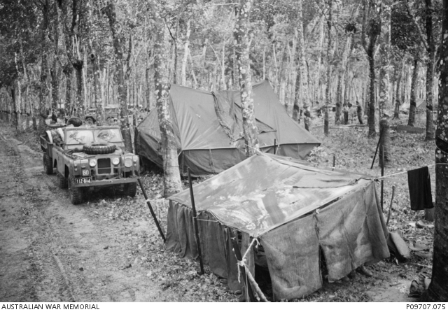 The 6th Battalion, The Royal Australian Regiment (6RAR) establishes a ...