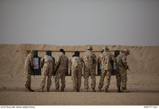 One of a series of photographic studies taken by the Australian War ...