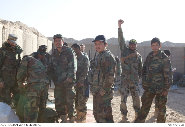 One of a series of photographic studies taken by the Australian War ...