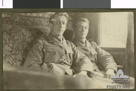 Lieutenant (Lt) Clifton Richard Cramp and Lt Elliott Leslie Brockman ...