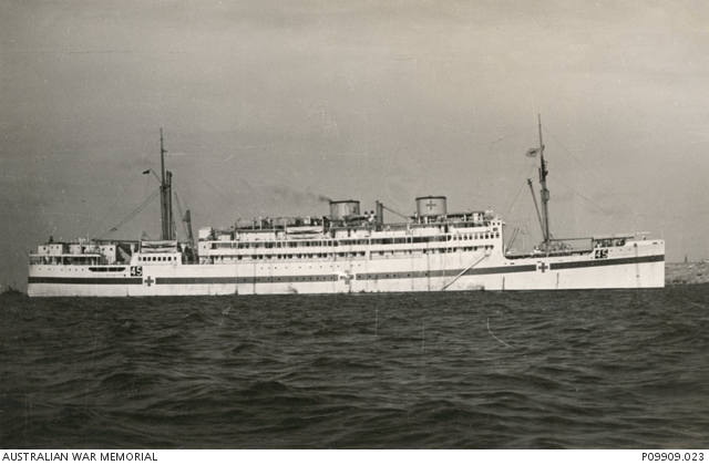Hospital Ship Wanganella. Between 1941 and 1946, Hospital Ship ...