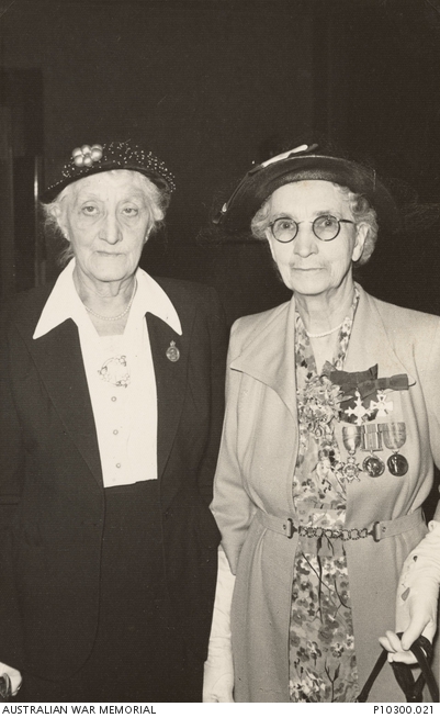 Sister Elizabeth Mattie Chisholm and Sister Nellie Constance Morrice at ...