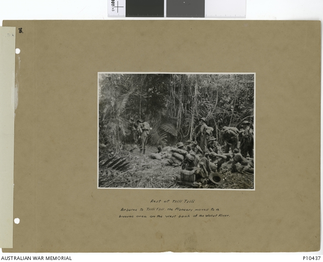 One of two albums of photographs, mostly taken by NX88505 Sergeant (Sgt ...