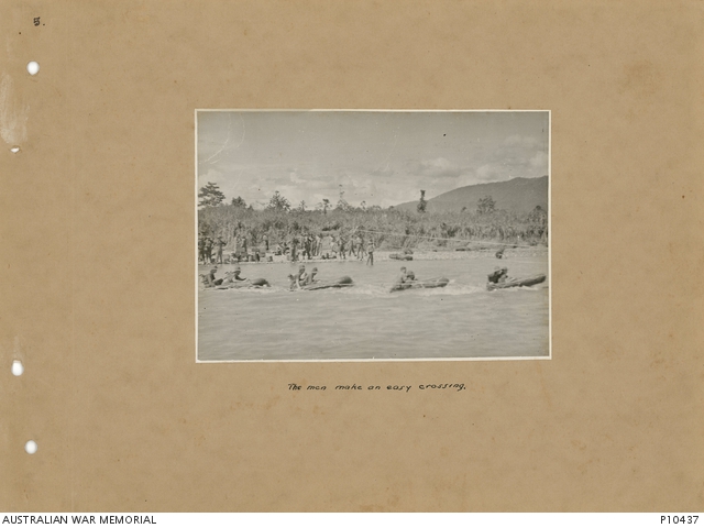 One of two albums of photographs, mostly taken by NX88505 Sergeant (Sgt ...