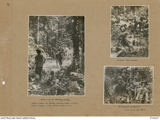 One of two albums of photographs, mostly taken by NX88505 Sergeant (Sgt ...