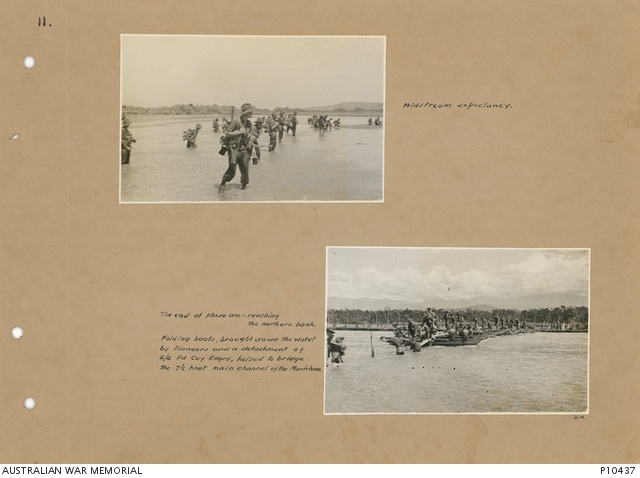 One of two albums of photographs, mostly taken by NX88505 Sergeant (Sgt ...