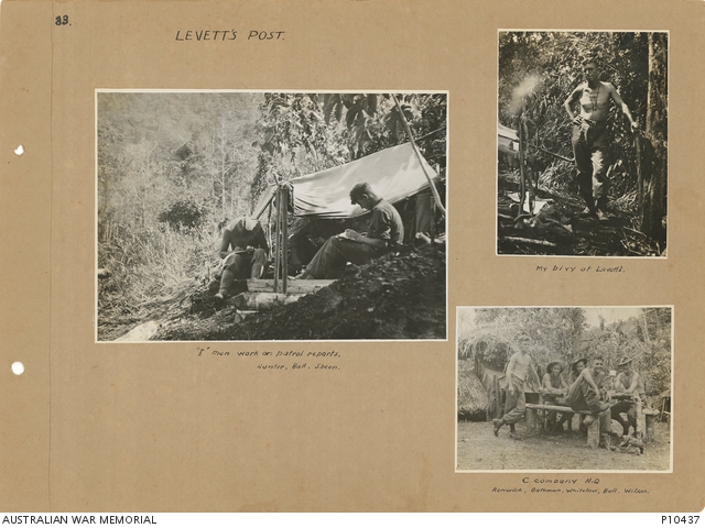 One of two albums of photographs, mostly taken by NX88505 Sergeant (Sgt ...