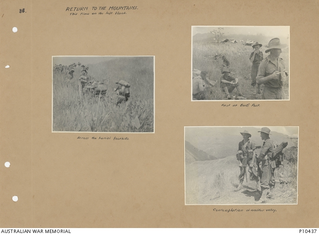 One of two albums of photographs, mostly taken by NX88505 Sergeant (Sgt ...