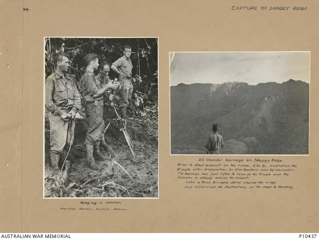 One of two albums of photographs, mostly taken by NX88505 Sergeant (Sgt ...