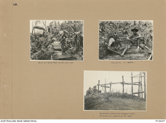 One of two albums of photographs, mostly taken by NX88505 Sergeant (Sgt ...