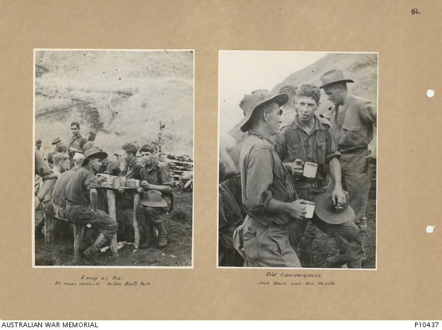 One of two albums of photographs, mostly taken by NX88505 Sergeant (Sgt ...
