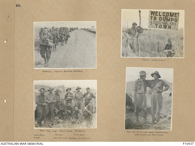 One of two albums of photographs, mostly taken by NX88505 Sergeant (Sgt ...