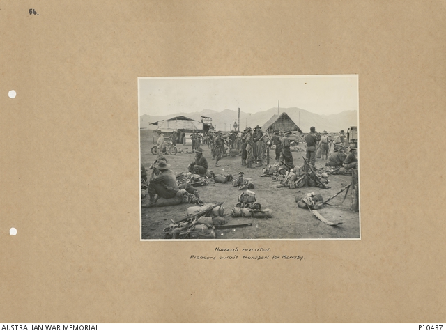 One of two albums of photographs, mostly taken by NX88505 Sergeant (Sgt ...