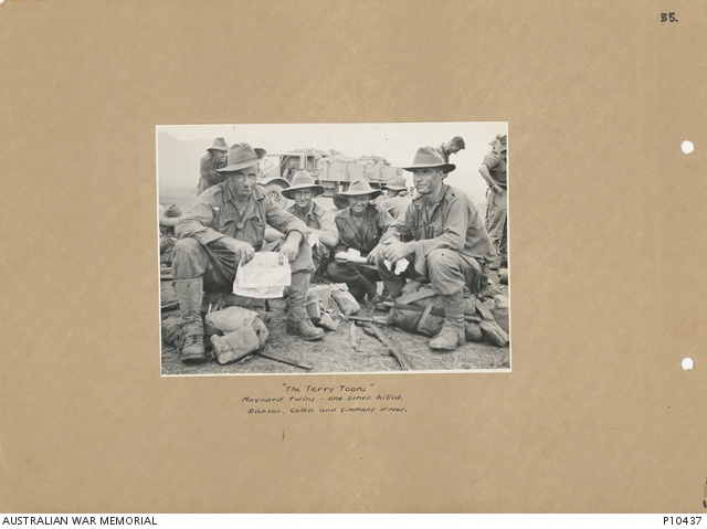 One of two albums of photographs, mostly taken by NX88505 Sergeant (Sgt ...